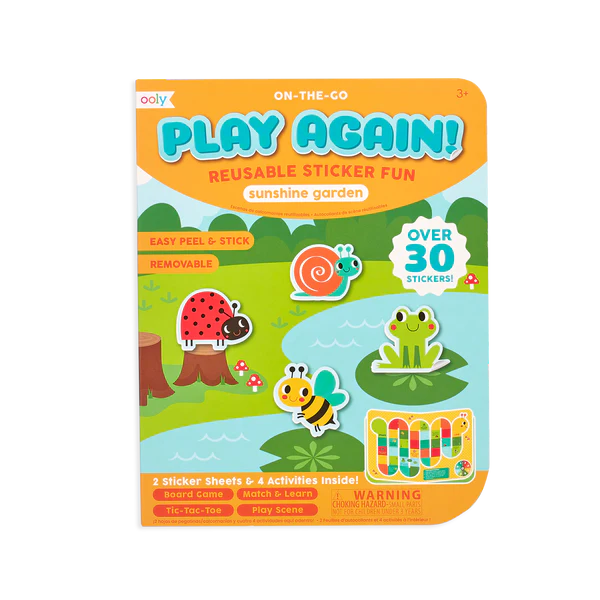 Play Again! Mini On-The-Go Activity Kit - Sunshine Garden – Lucy Rose