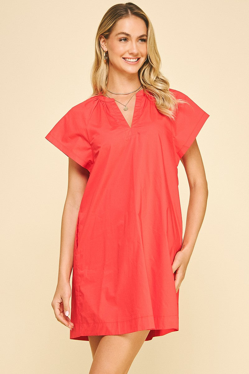 Cherry Red Marvin Dress – Lucy Rose