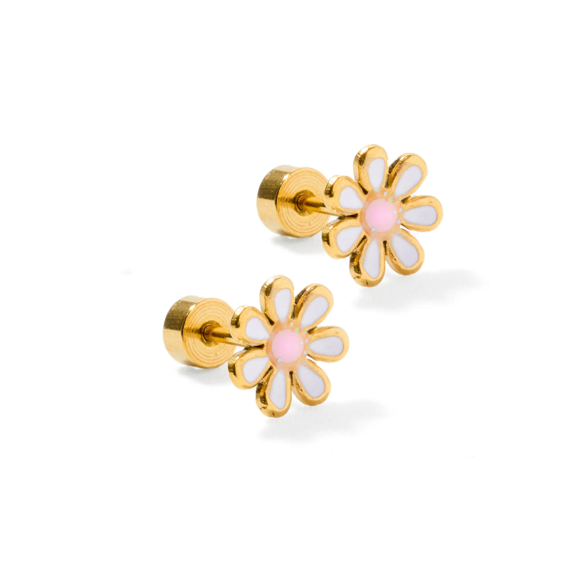 White Elsie Studs – Lucy Rose