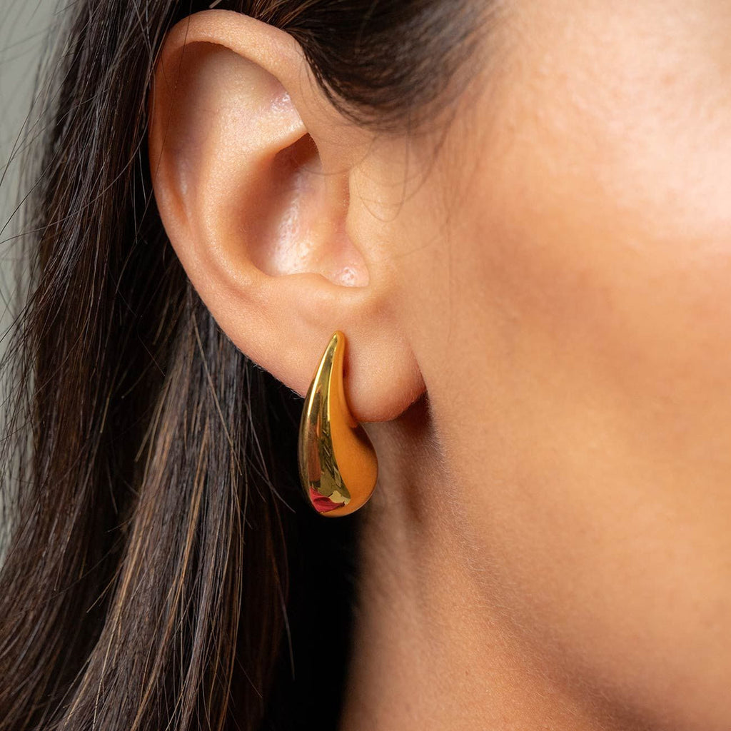 Gold Romy Studs – Lucy Rose