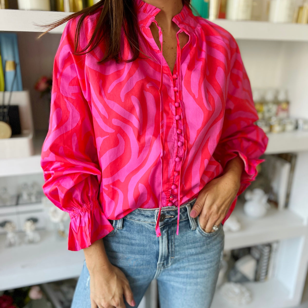 Pink Zena Top – Lucy Rose