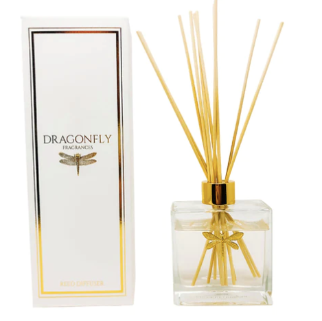 Lemon and Green Tea Dragonfly Reed Diffuser – Lucy Rose