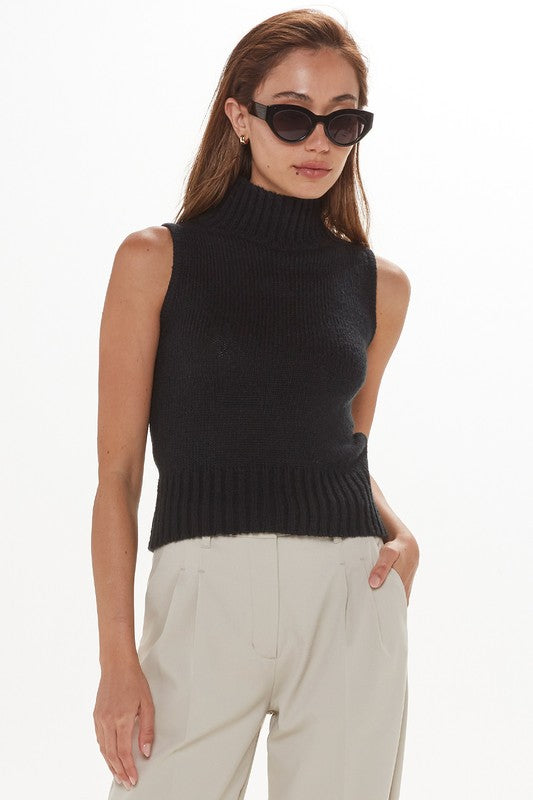 Black S/L Turtleneck Tank – Lucy Rose