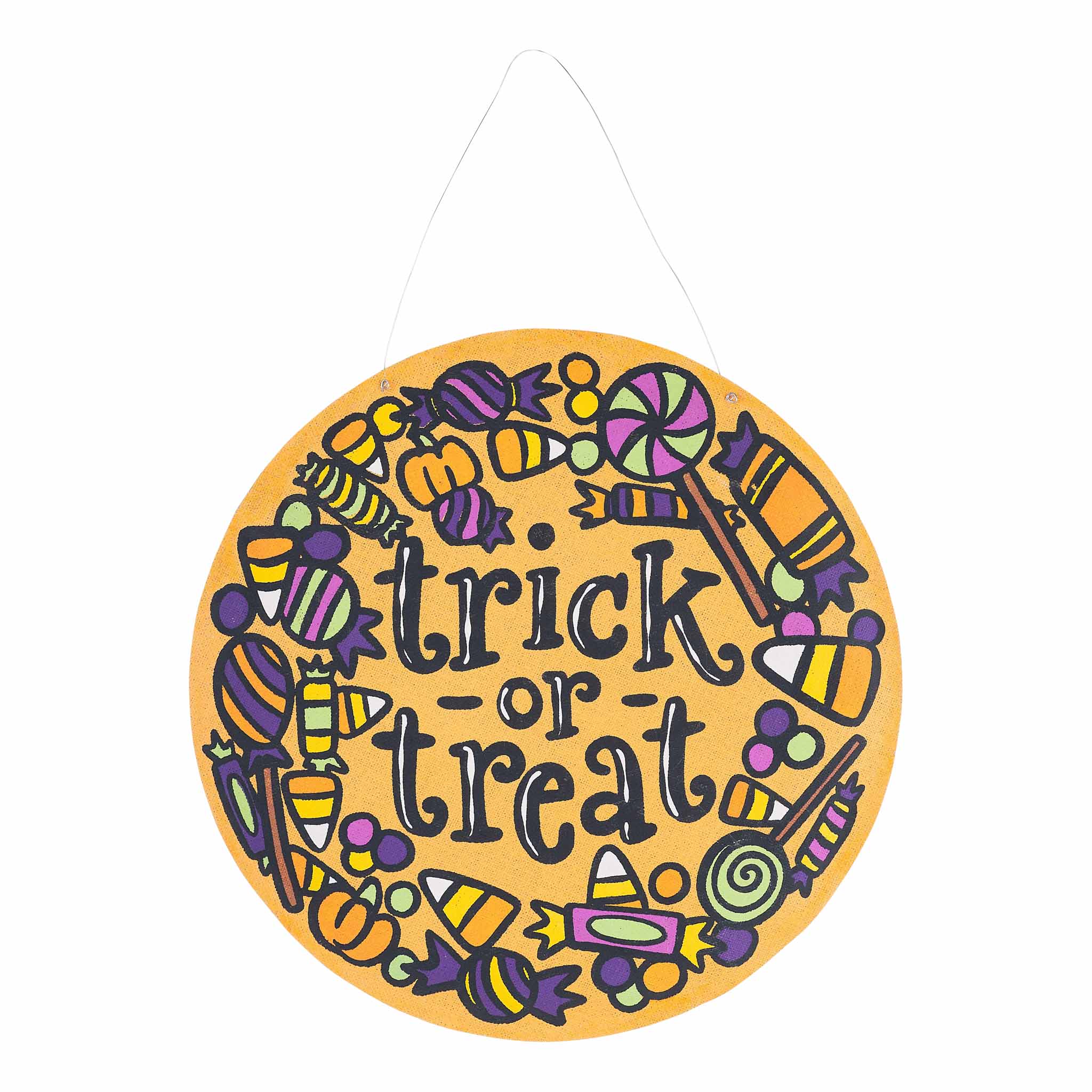 Trick or Treat Candy Door Hanger – Lucy Rose