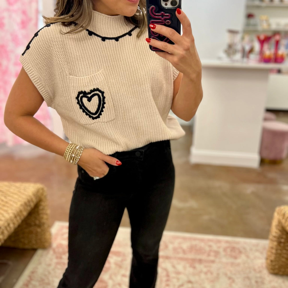 Natural Cece Top – Lucy Rose