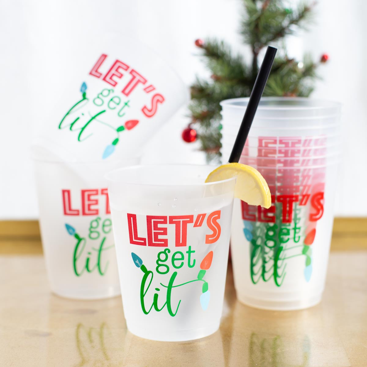 Let's Get Lit Party Cups – Lucy Rose