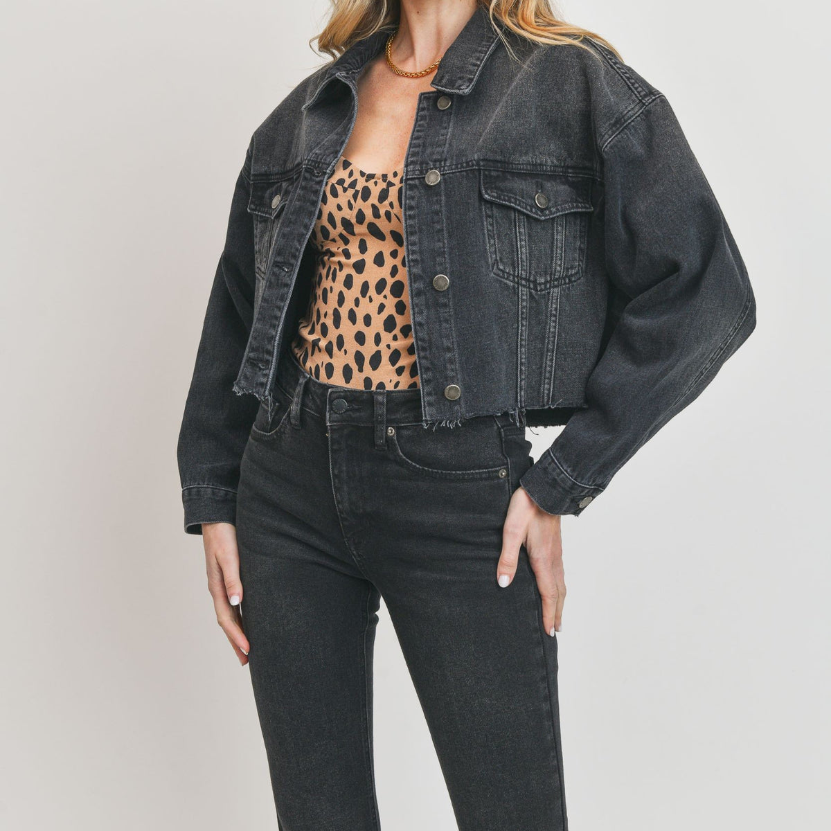 Washed Black Jojo Jacket – Lucy Rose