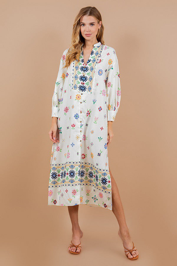 Embroidered Boyd Dress – Lucy Rose