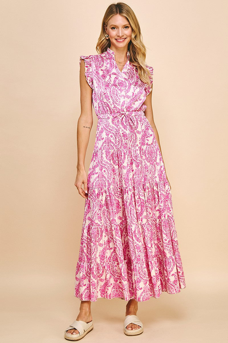 Pink Kade Maxi Dress – Lucy Rose