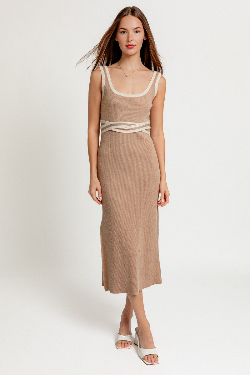 Tan Vernon Dress – Lucy Rose