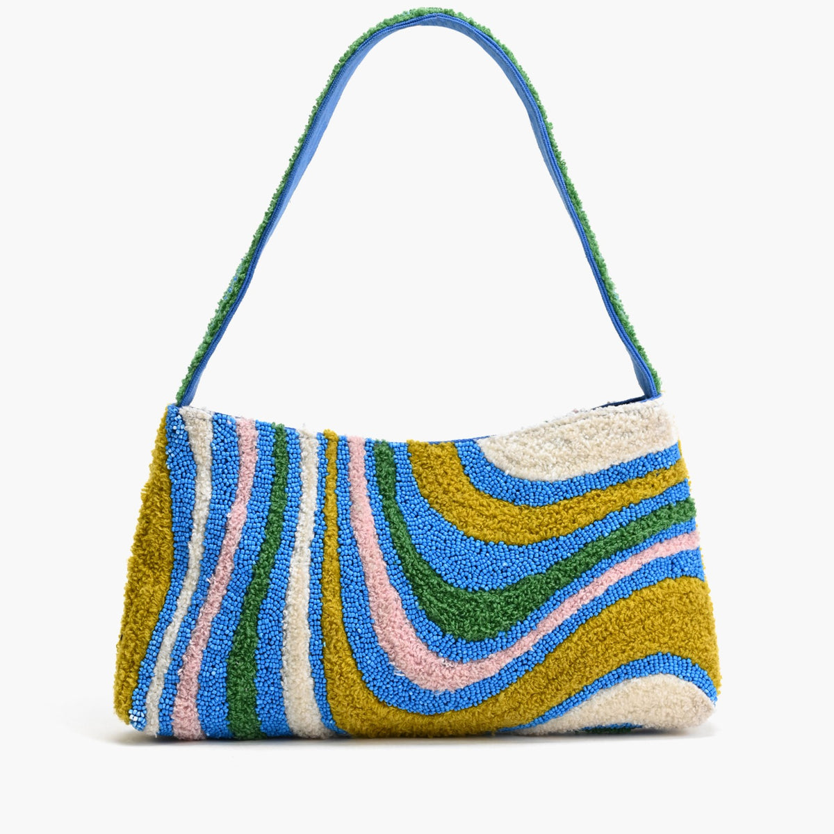 Oceanic Waveform Shoulder Bag – Lucy Rose