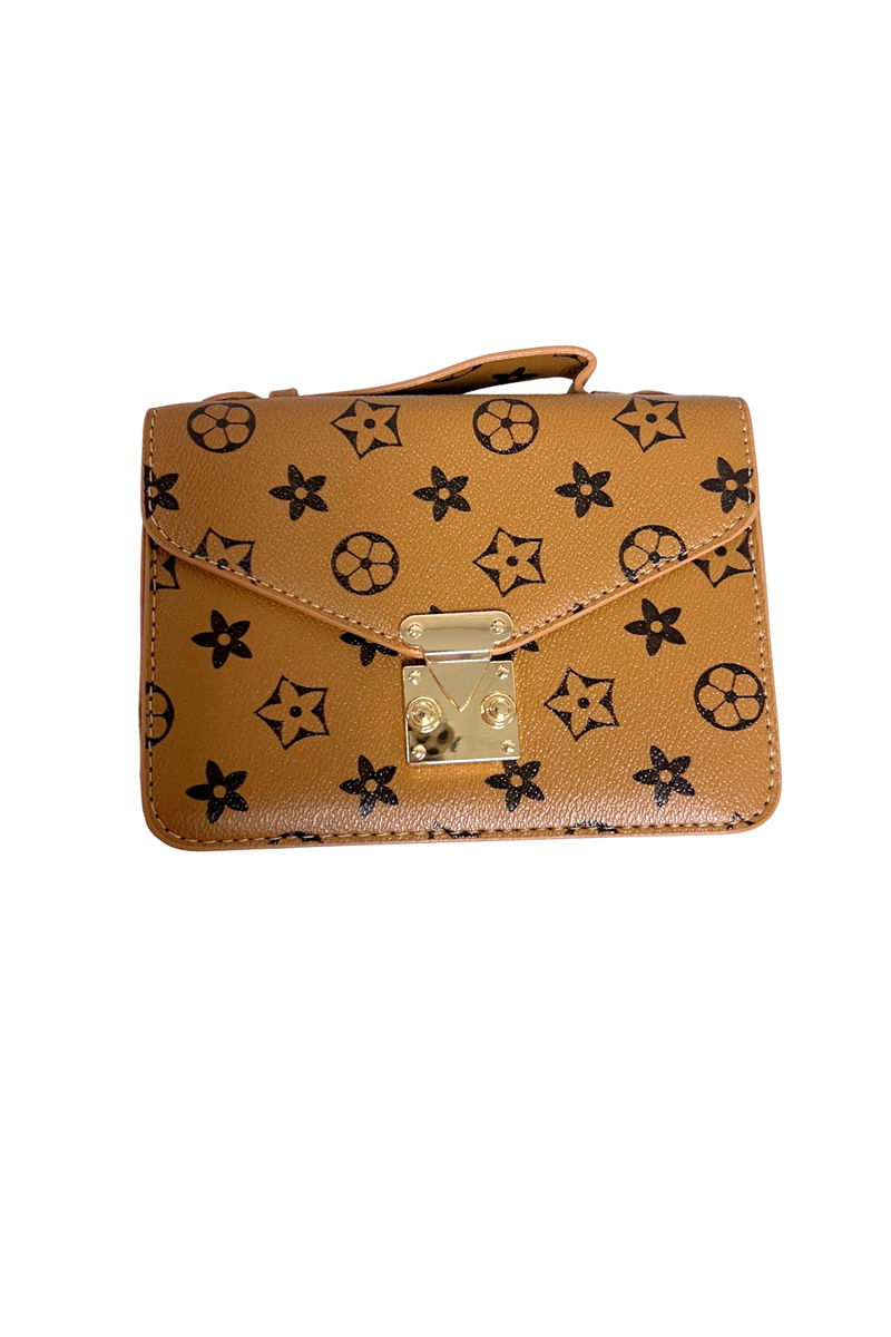 Tan Square Tess Bag – Lucy Rose