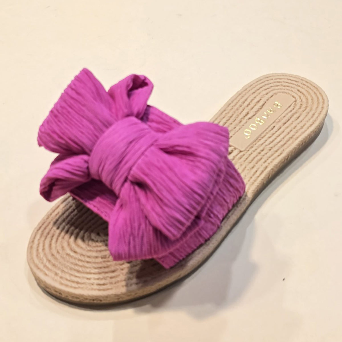 Pink Bow Athena Sandal – Lucy Rose