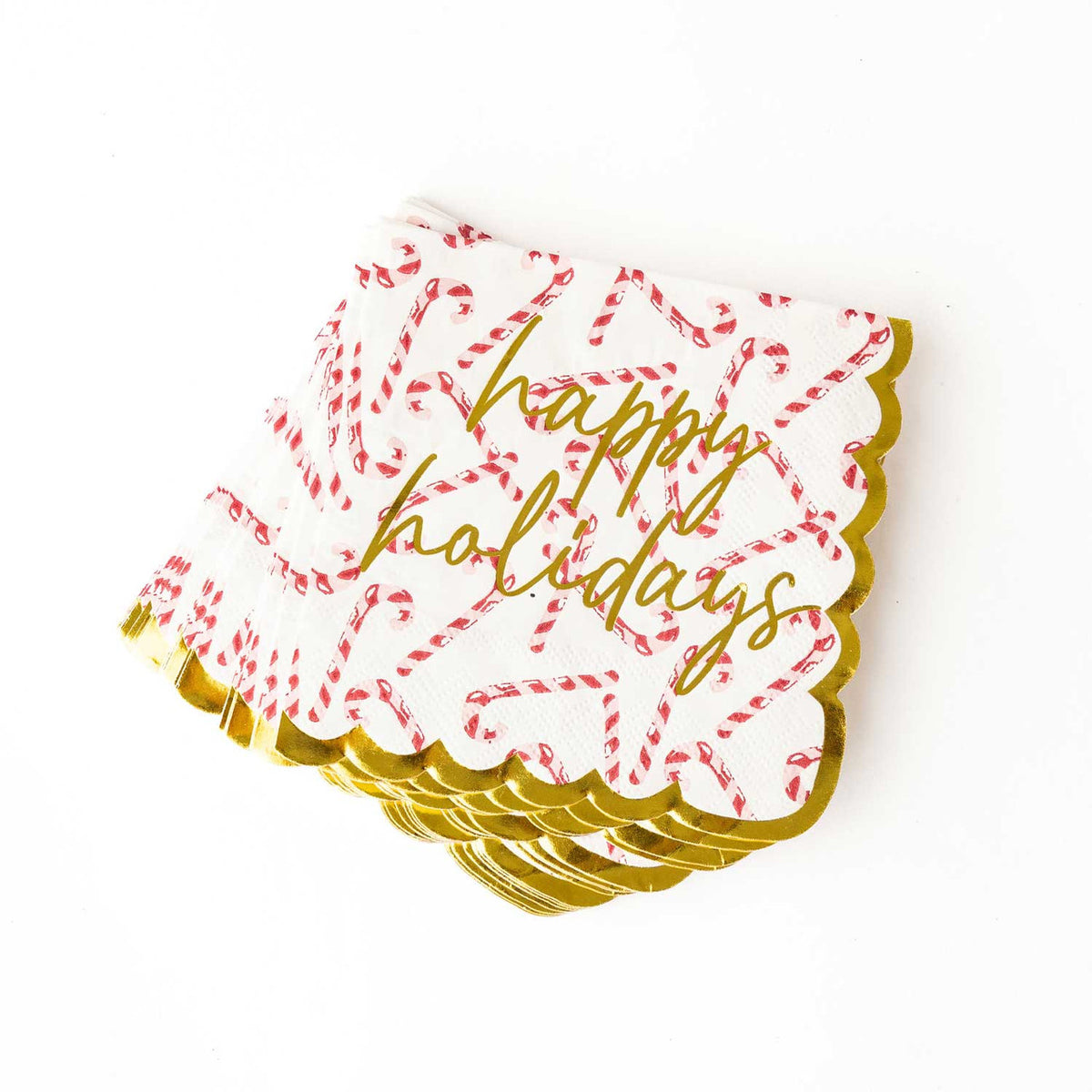 Candy Cane Beverage Napkins – Lucy Rose