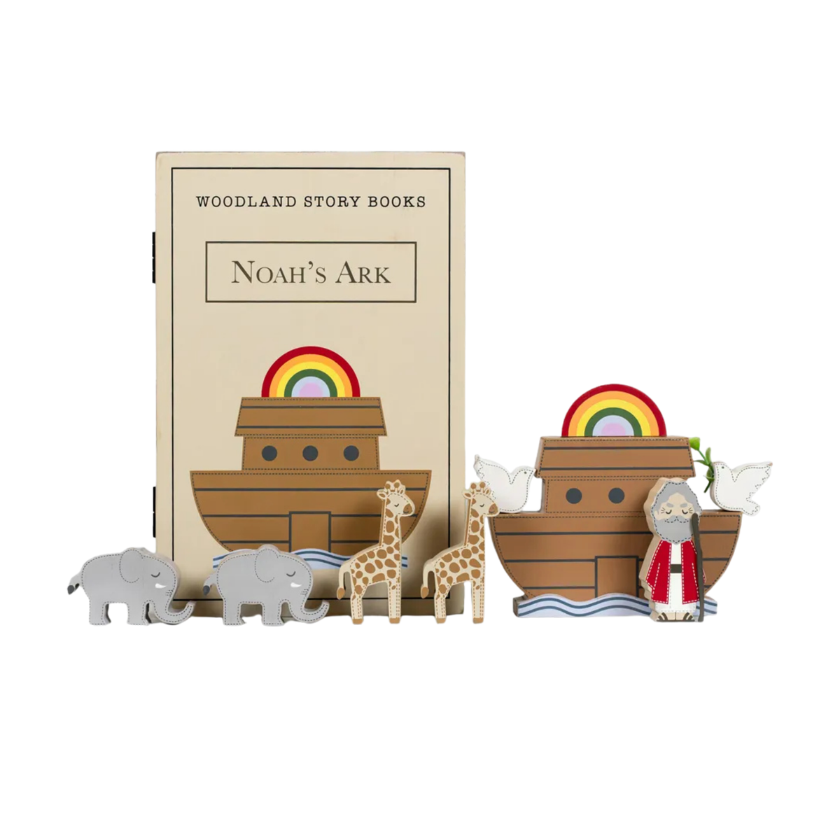 Noah’s Ark Wood Storybook – Lucy Rose