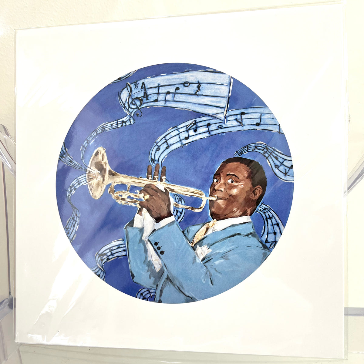 Royal Louis Armstrong Print – Lucy Rose