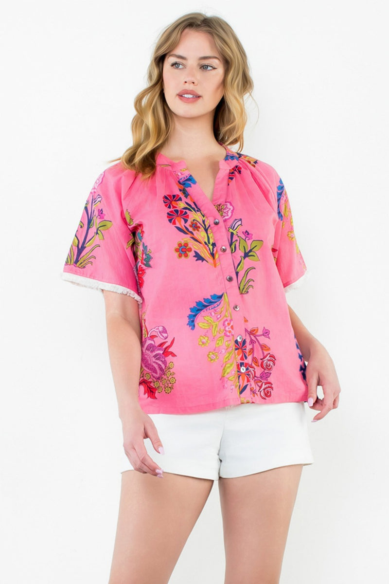 Pink Watts Top – Lucy Rose
