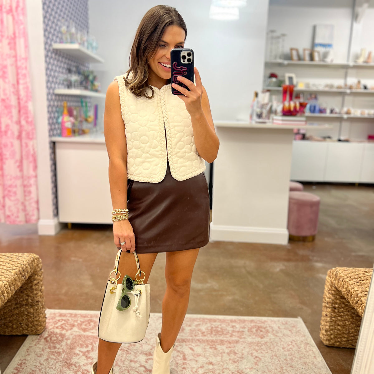 Ivory Naima Vest – Lucy Rose