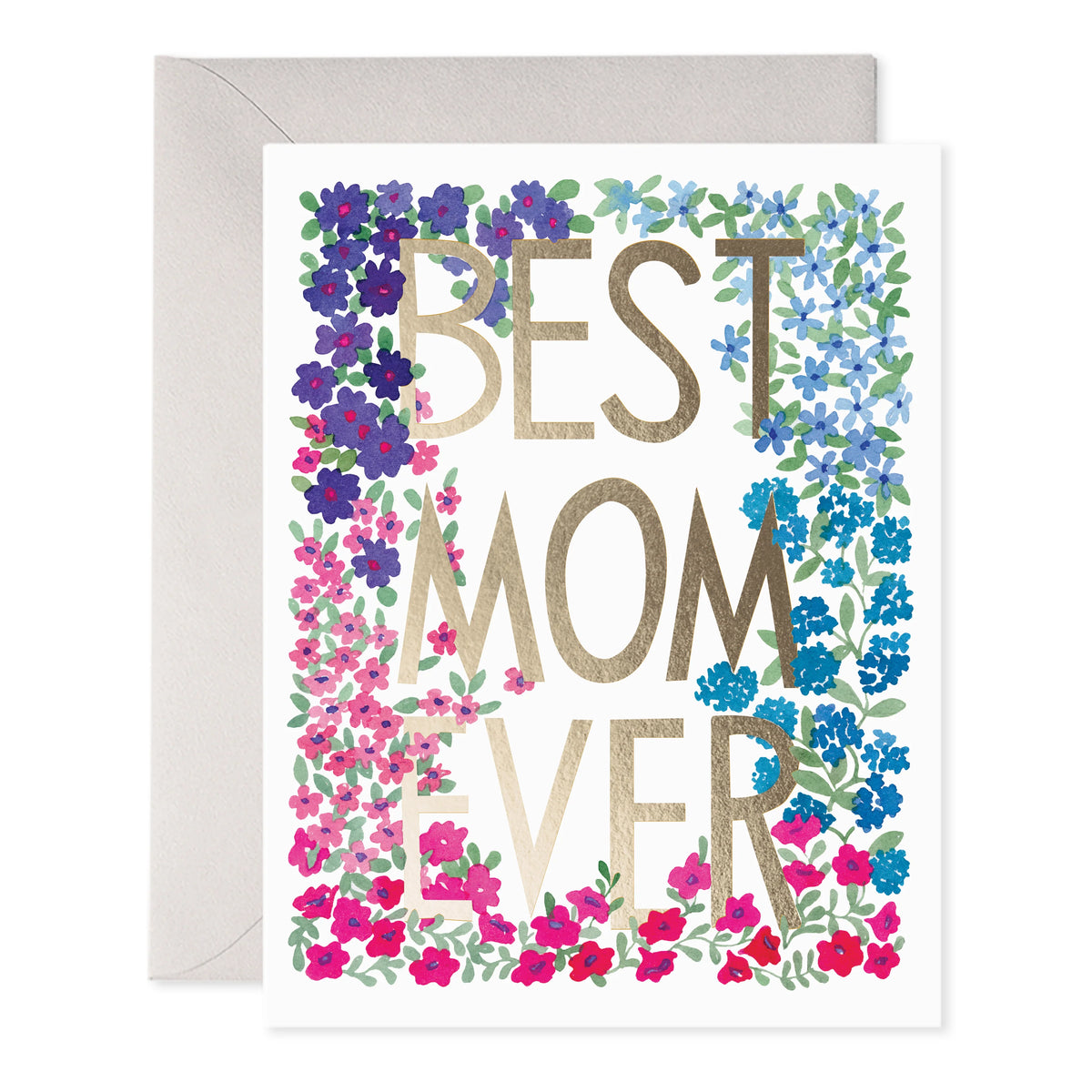 Best Mom Flower Card – Lucy Rose
