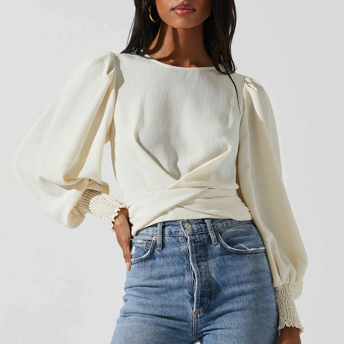 Cream Wrenley Top – Lucy Rose