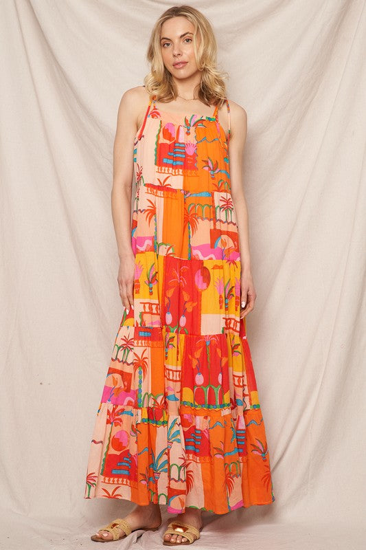 Orange Hawaiian Barry Dress – Lucy Rose