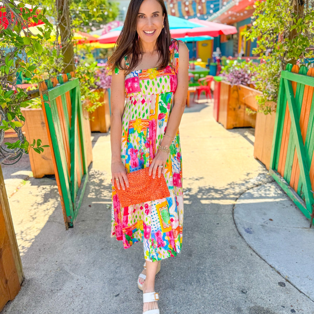 Multi Shiann Dress – Lucy Rose