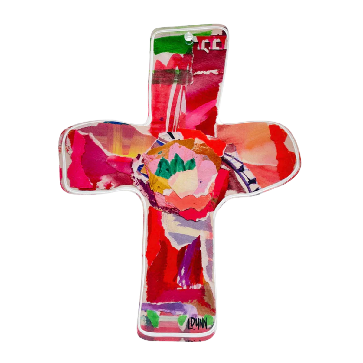 Red Everlasting Love Acrylic Cross – Lucy Rose