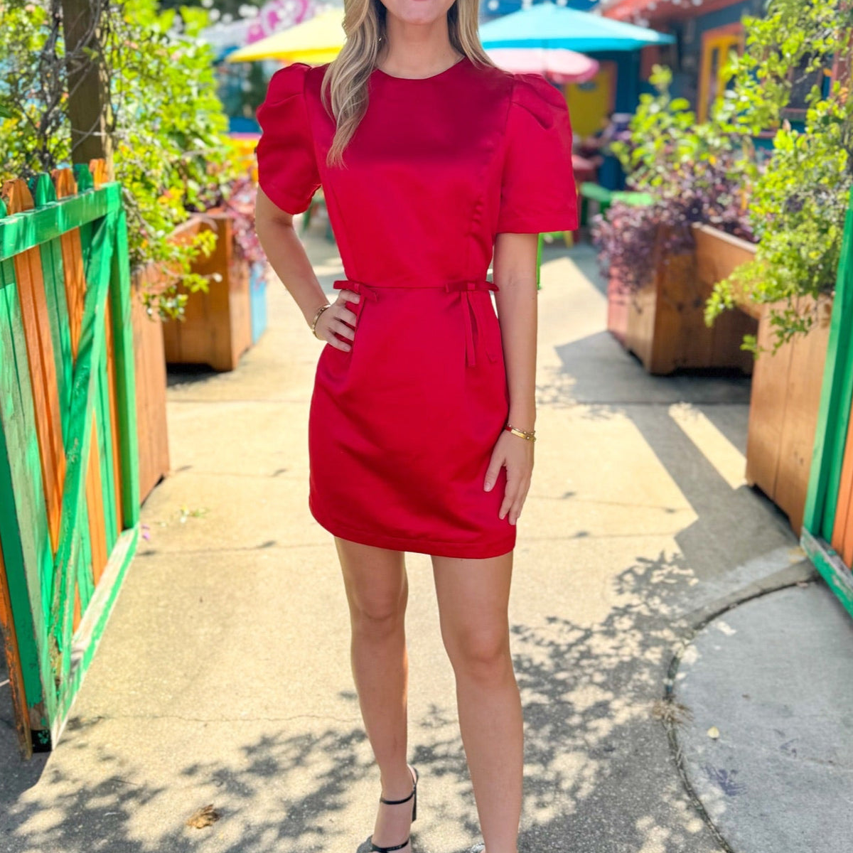 Red Corrine Dress – Lucy Rose