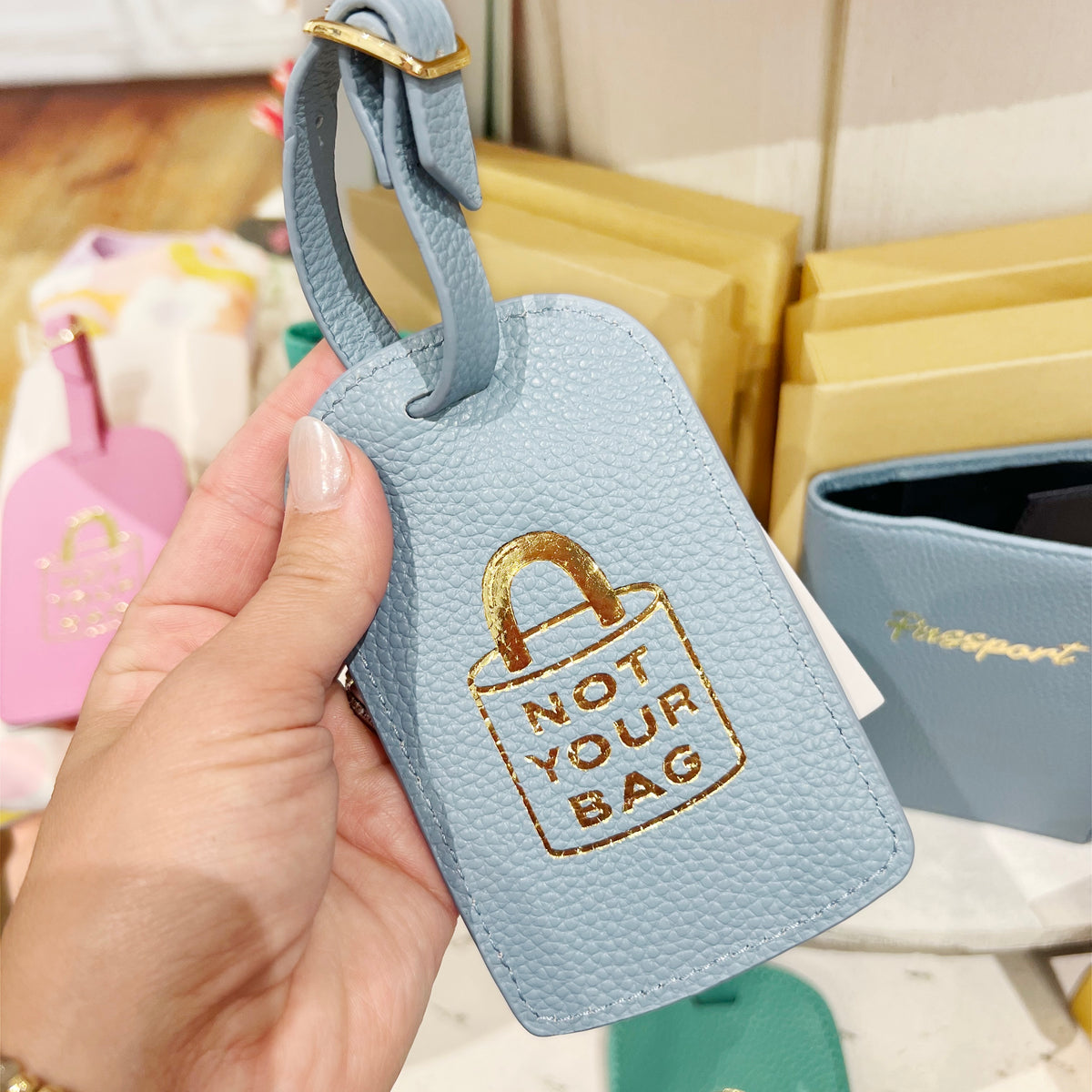 Sky Not Your Bag Luggage Tag – Lucy Rose