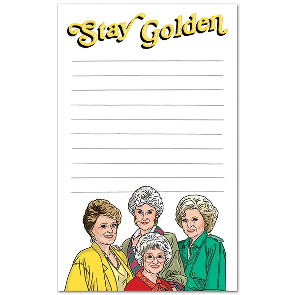 Stay Golden Notepad – Lucy Rose