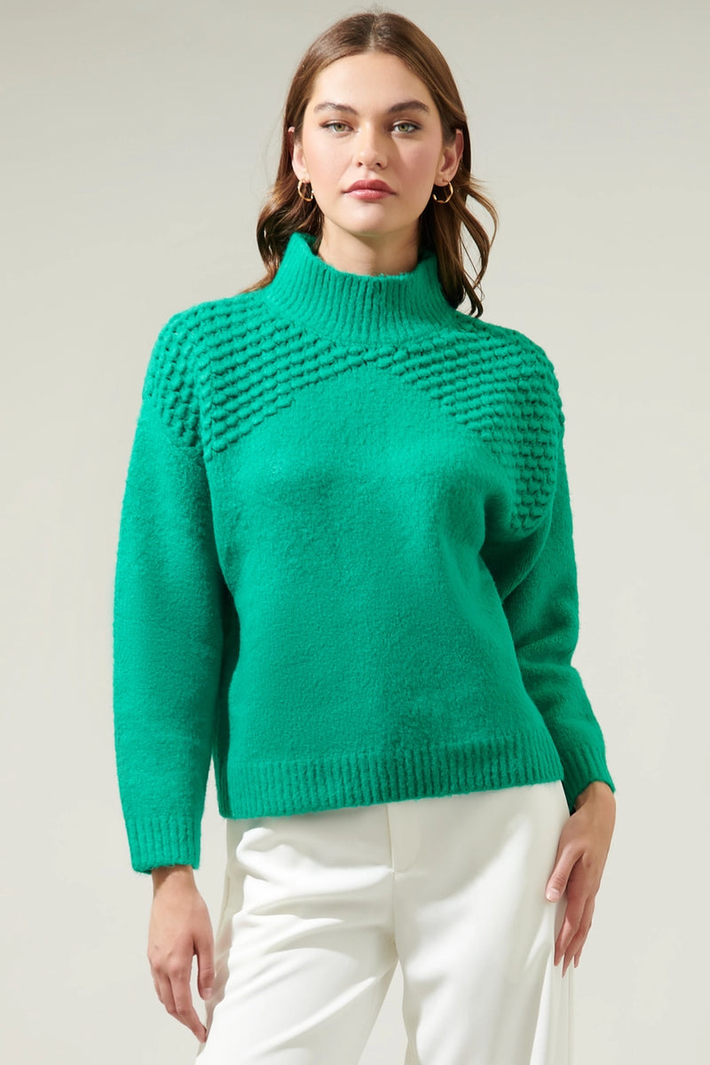 Emerald Fresia Sweater – Lucy Rose