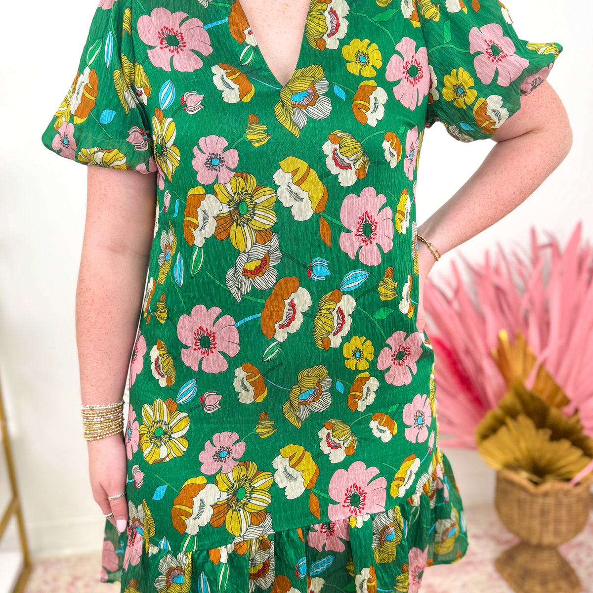 Green Mack Dress – Lucy Rose