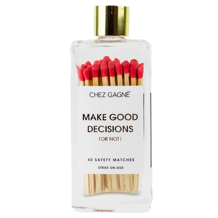Make Good Decisions Matches – Lucy Rose