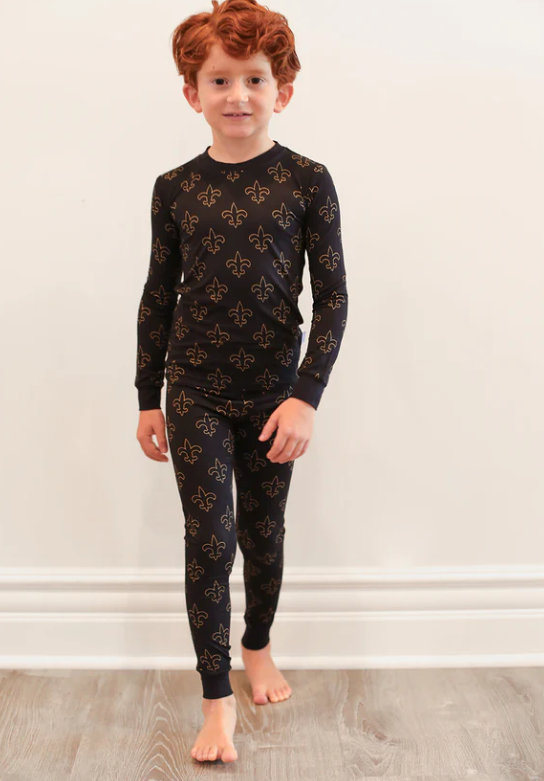 Fleur de Lis 2 Piece PJ Set – Lucy Rose