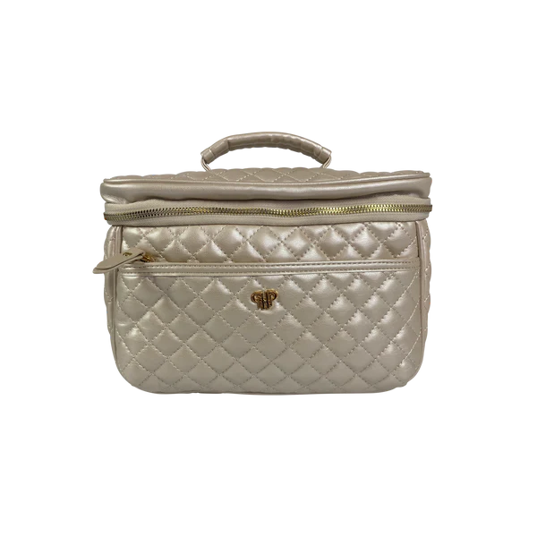 Pearl Quilted Getaway Train Case – Lucy Rose