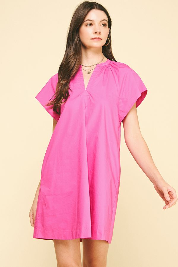 Pink Marvin Dress – Lucy Rose