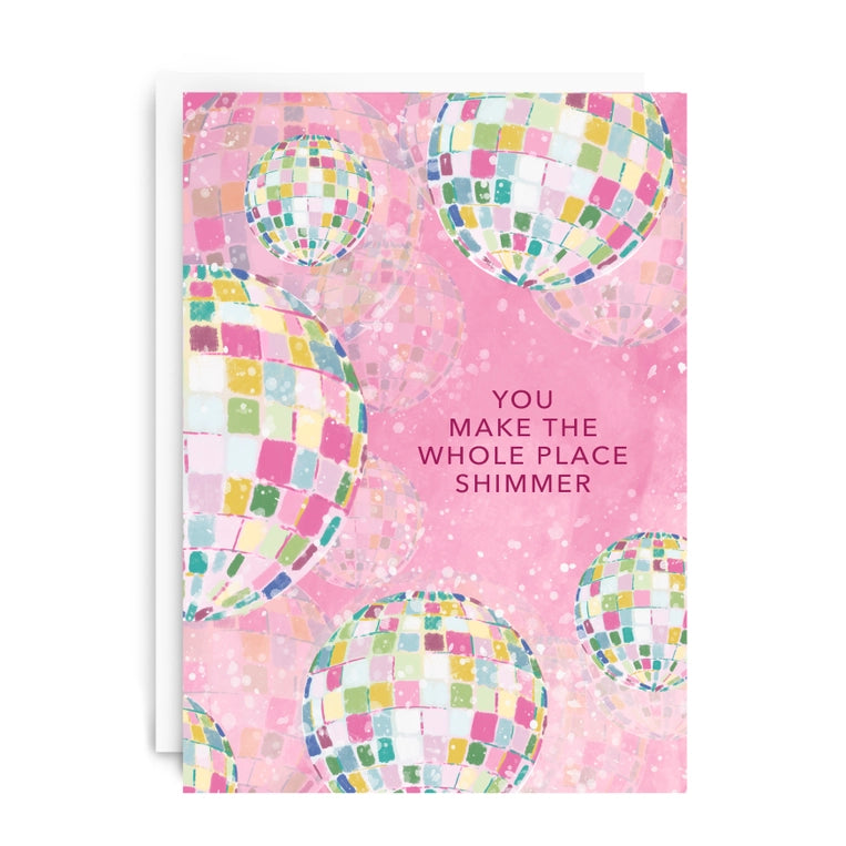The Whole Place Shimmer Card – Lucy Rose