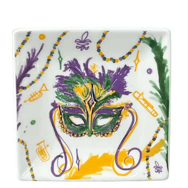 Mardi Gras Mask Trinket Tray – Lucy Rose