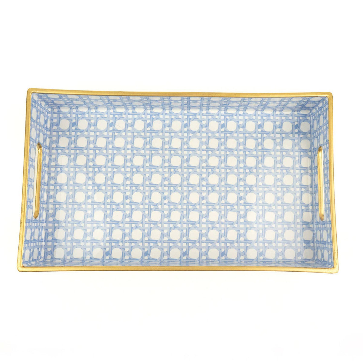 Blue Cane Vanity Tray – Lucy Rose