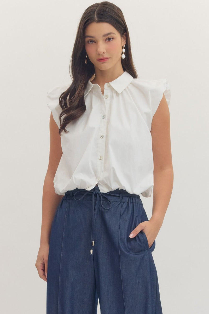 White Errett Top – Lucy Rose