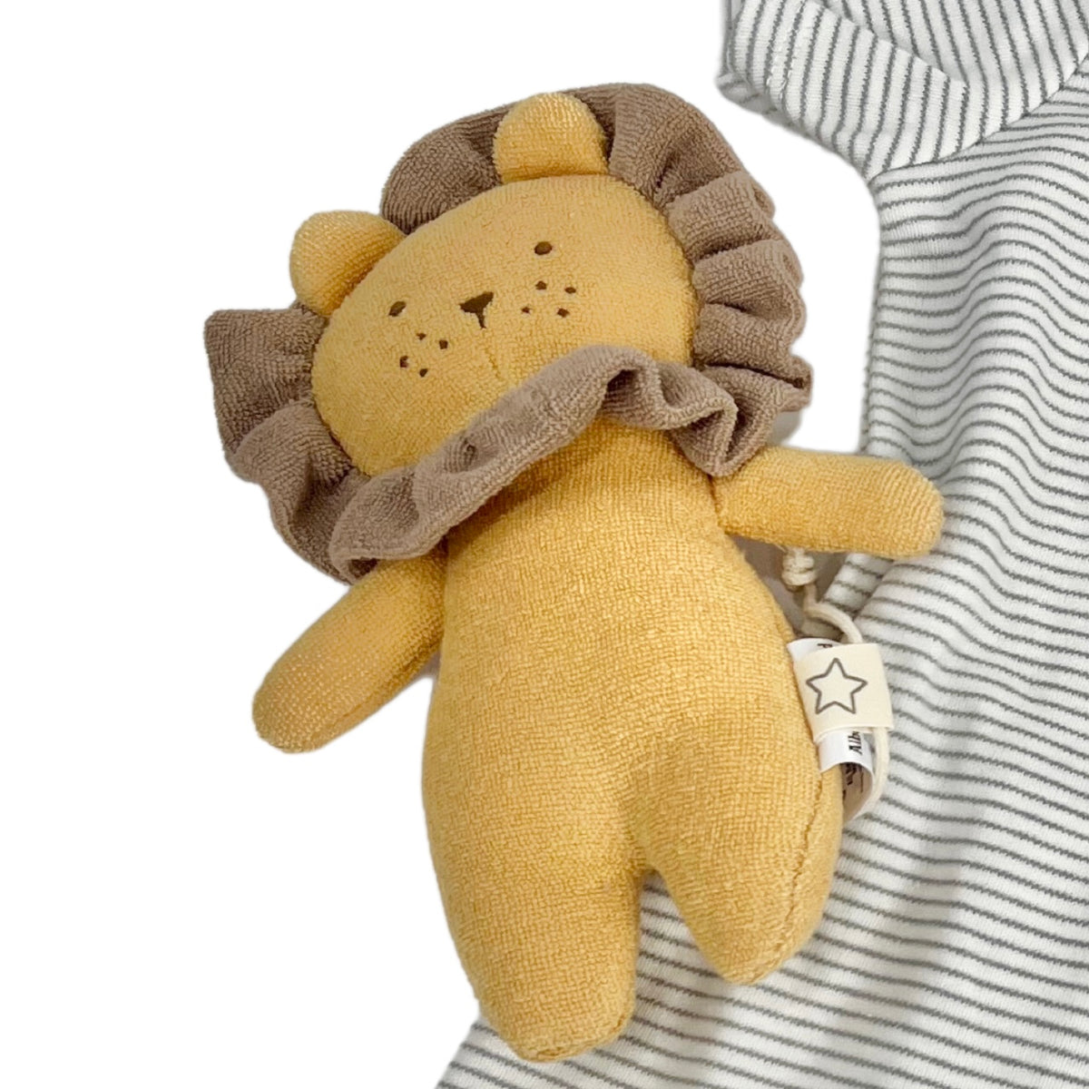 Leo Lion Terry Cloth Rattle – Lucy Rose