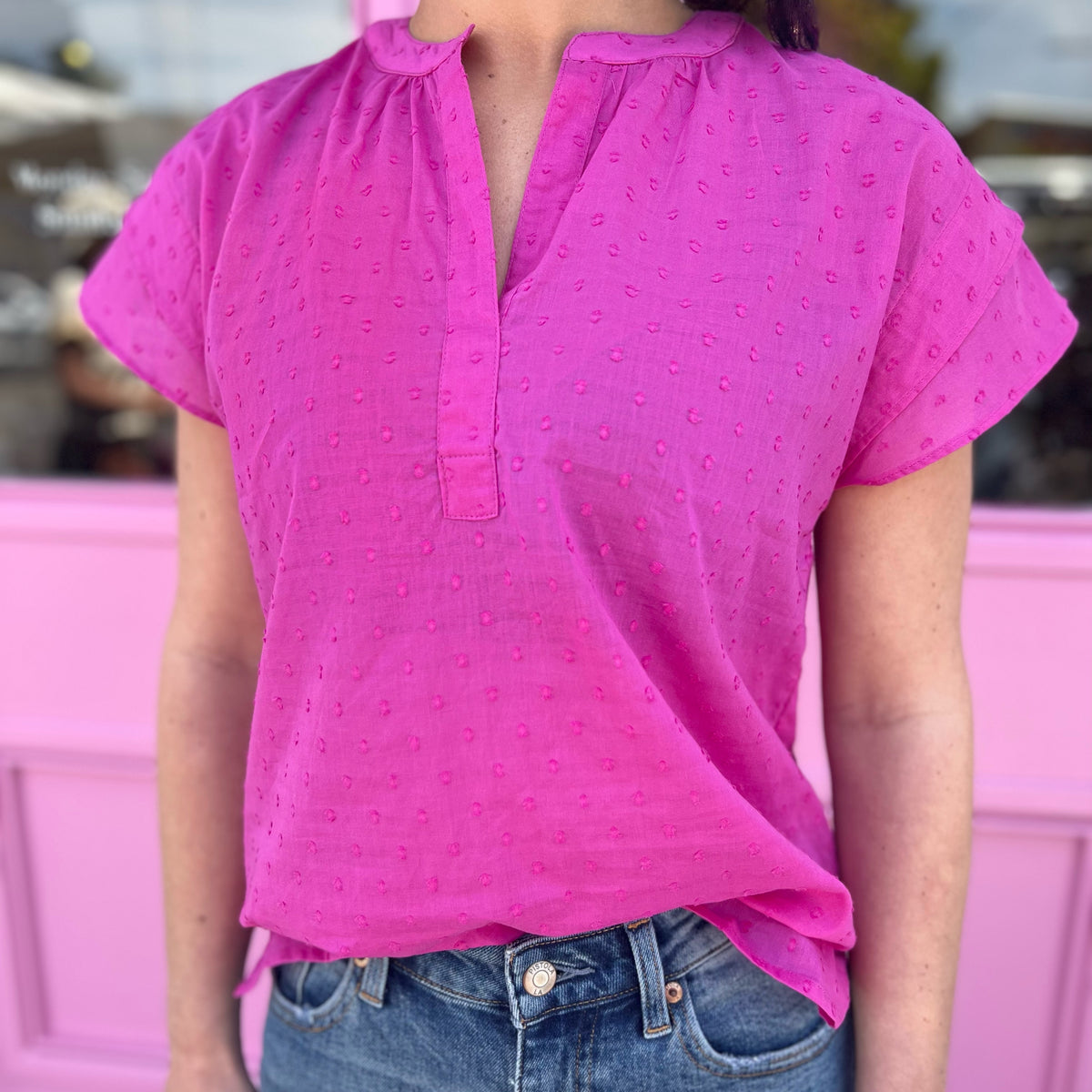 Pink Quinn Top – Lucy Rose