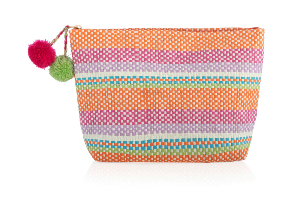 Pink Mattea Zip Pouch – Lucy Rose