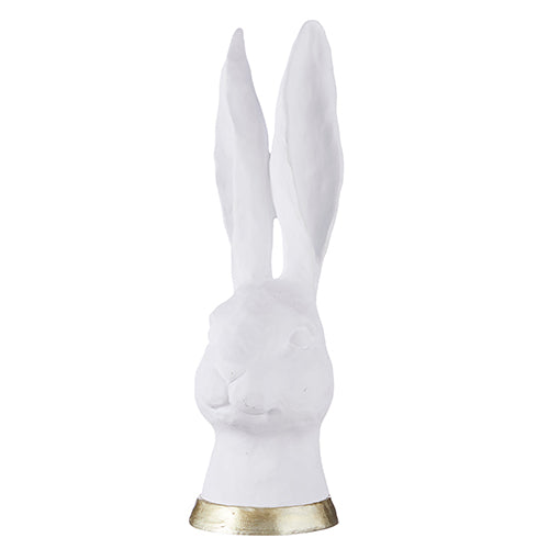 Large Gold Trim Rabbit Bust – Lucy Rose