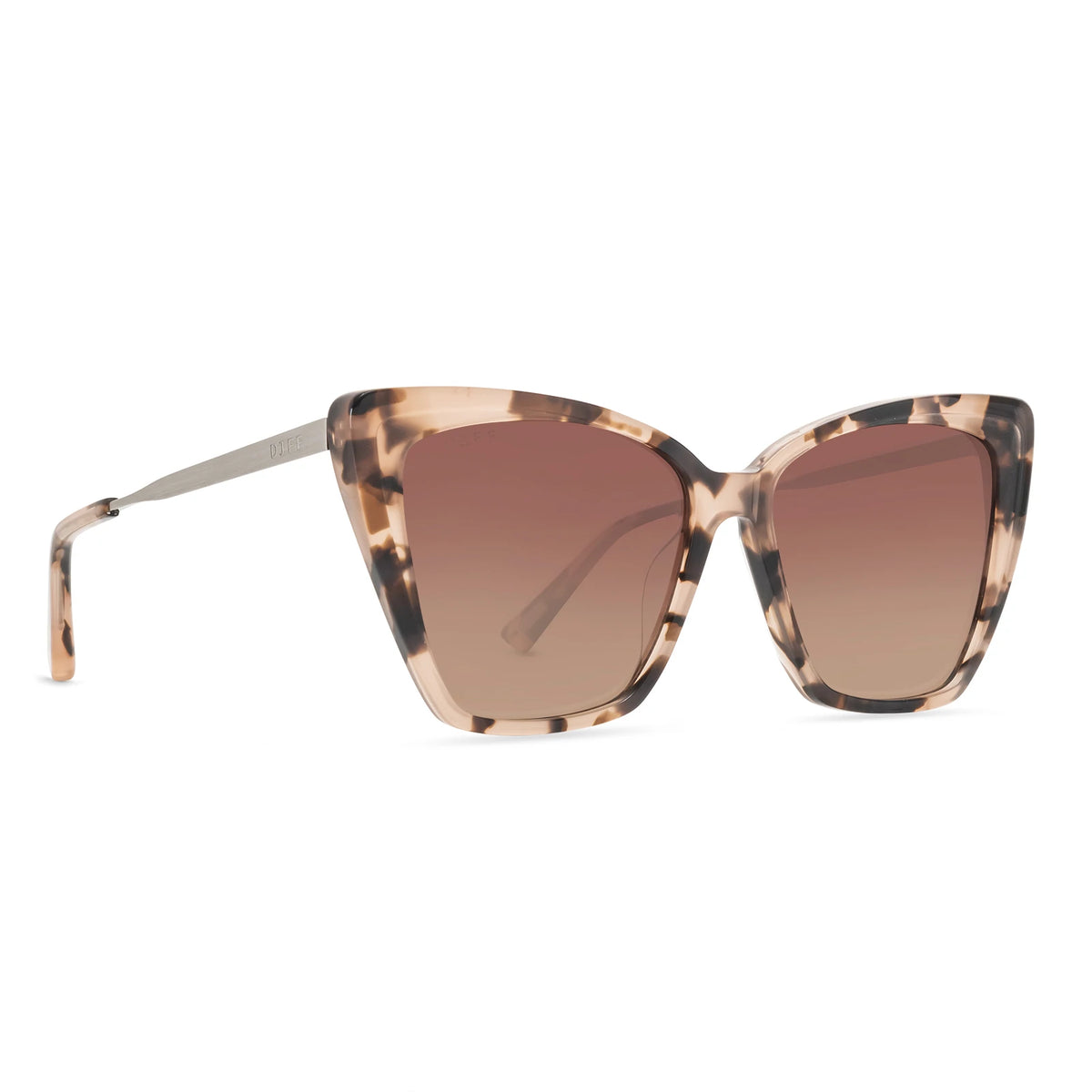 Becky II Himalayan Tortoise Brown Gradient Sunglasses – Lucy Rose