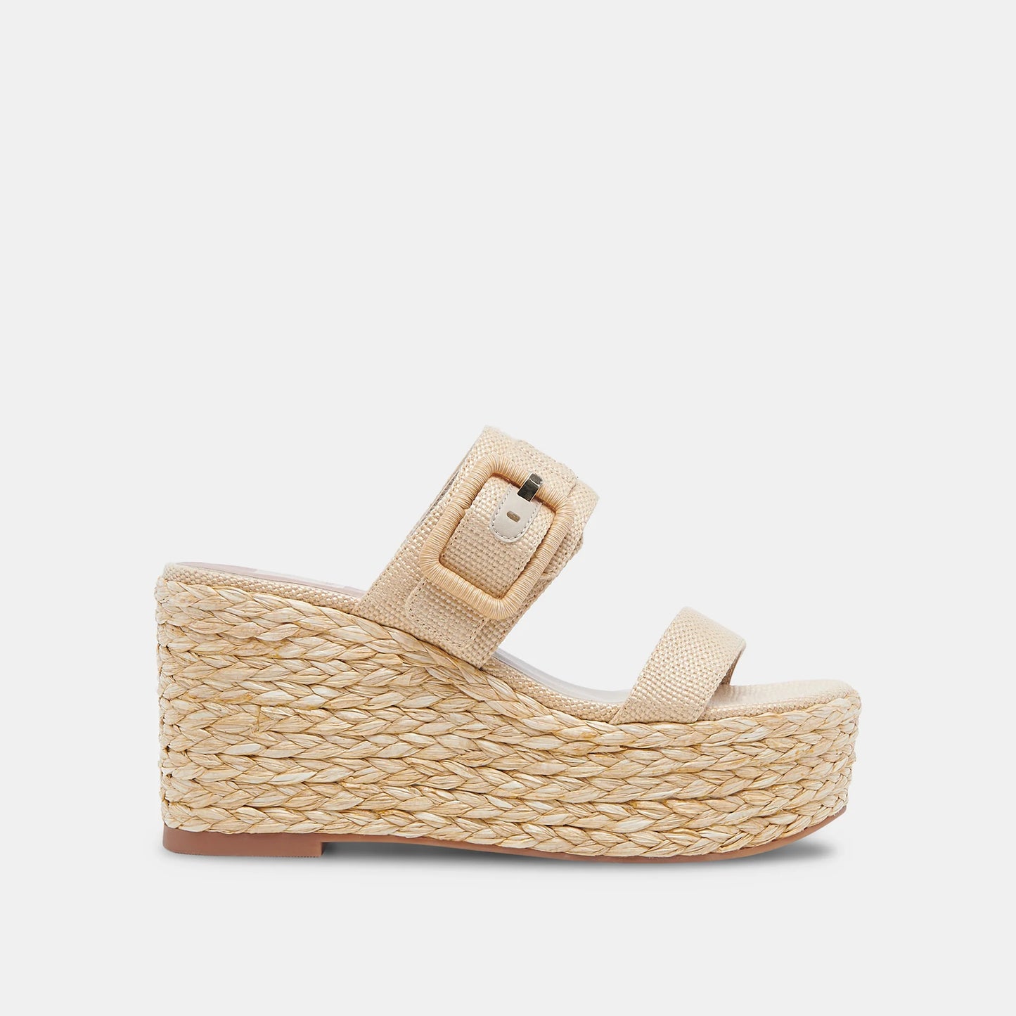 Natural Raffia Thorin Wedge – Lucy Rose