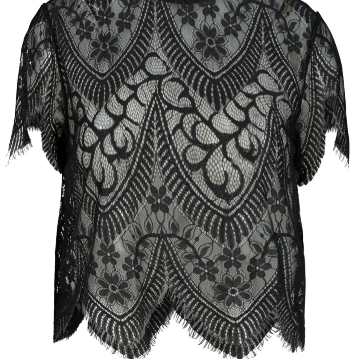 Midnight Sheer Genius Lace Top – Lucy Rose