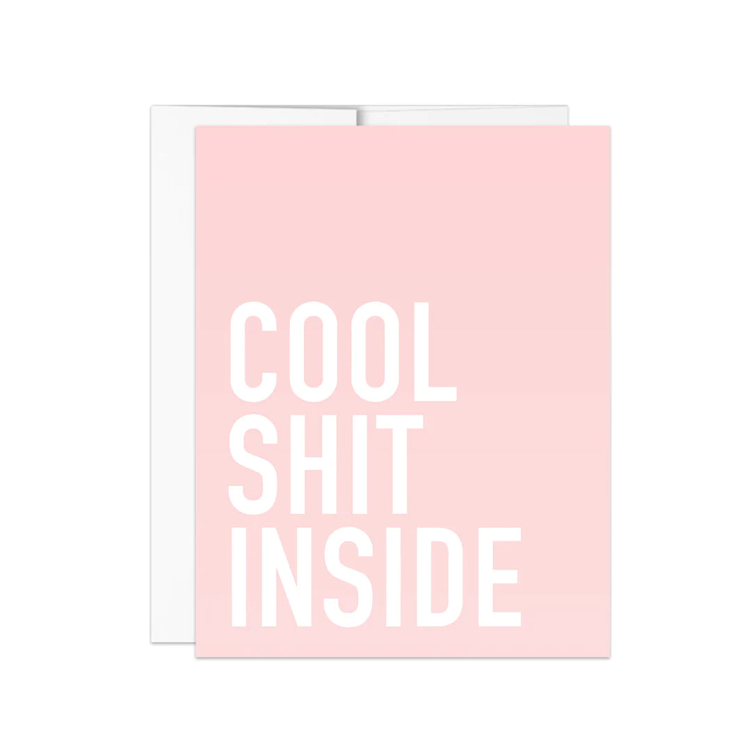 Cool Shit Inside Card – Lucy Rose