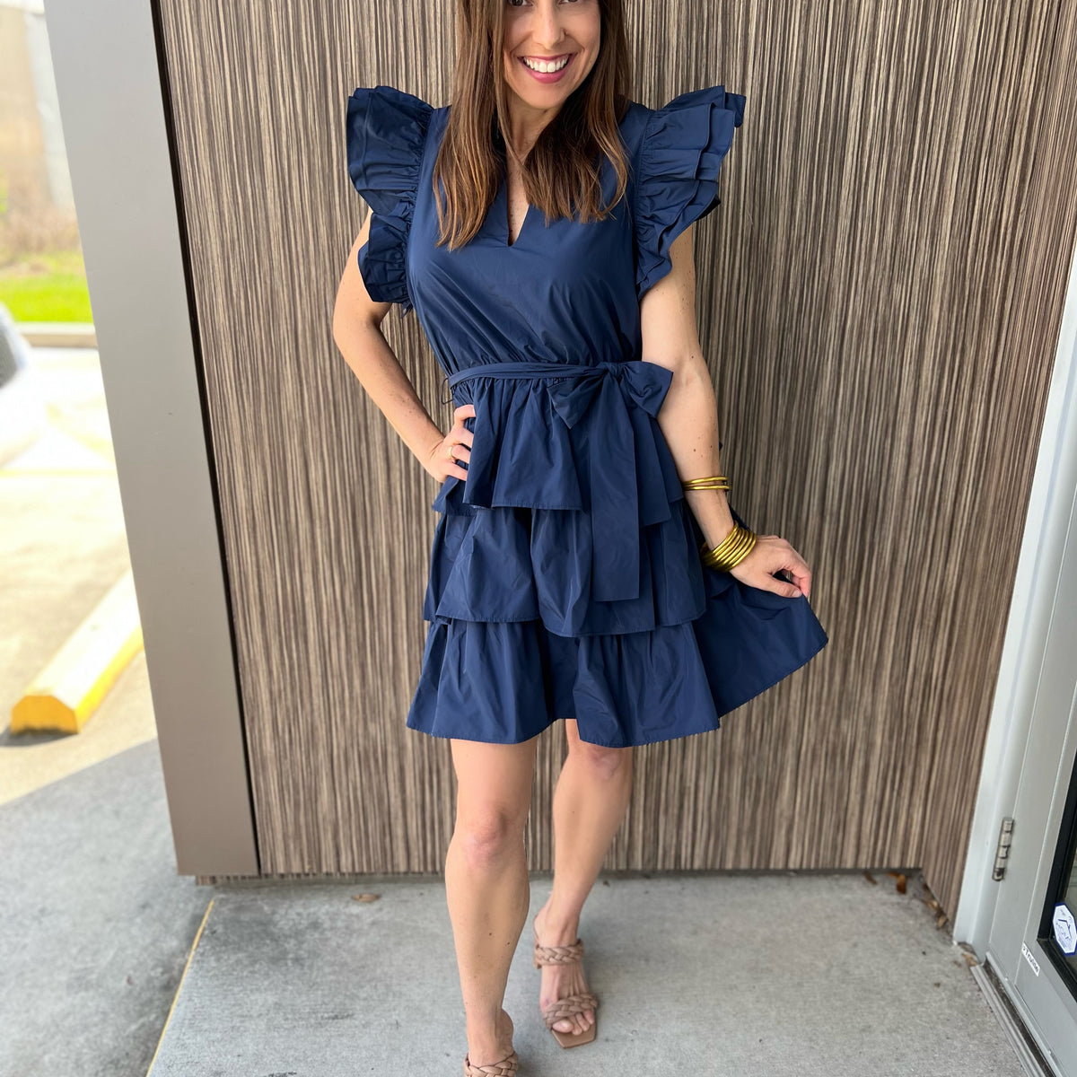 Ink Blue Lexie Dress – Lucy Rose