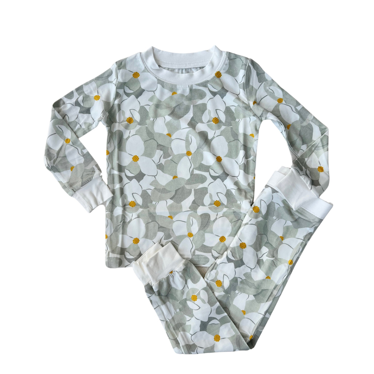 Magnolia Print Pajamas – Lucy Rose